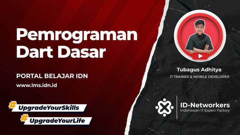 Pemrograman Dart Dasar Lms Id Networkers