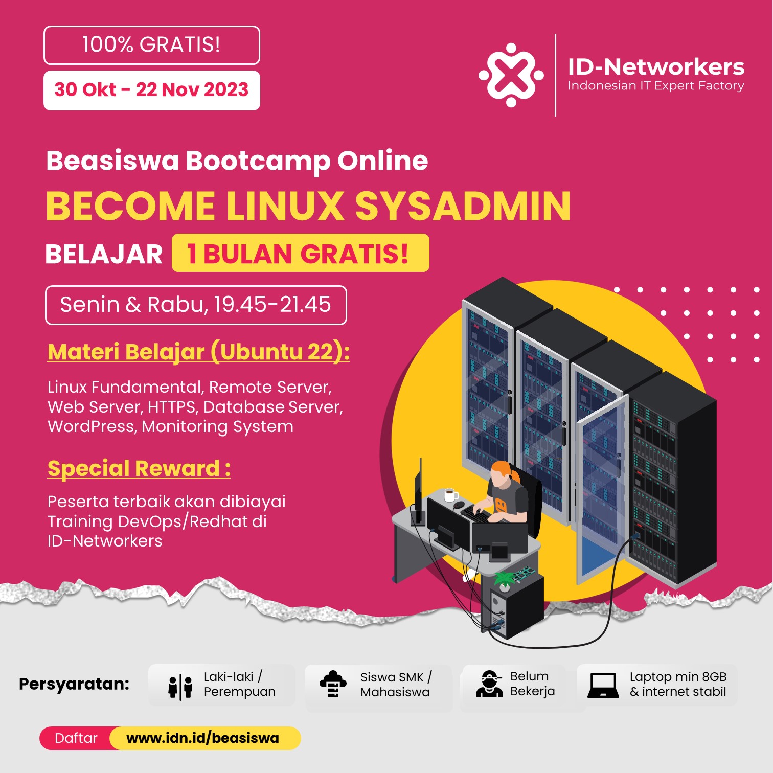 Bootcamp Linux SysAdmin – Nov ’23 - LMS ID-Networkers