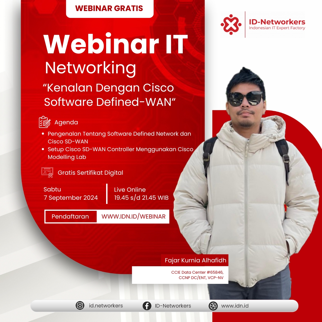 Webinar Kenalan dengan Cisco Software Defined-WAN 7 September 2024 ... Webinar Kenalan dengan Cisco Software Defined-WAN 7 September 2024 ...
