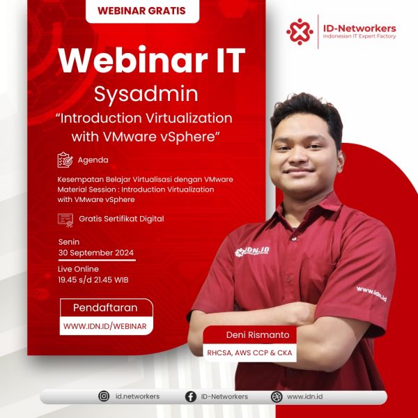 Webinar Introduction Virtualization With Vmware Vsphere Lms Id Networkers