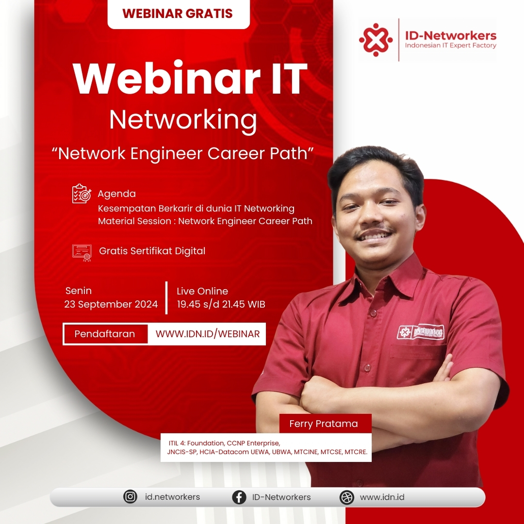 Webinar Network Engineer Career Path 23 September 2024 - LMS ID-Networkers