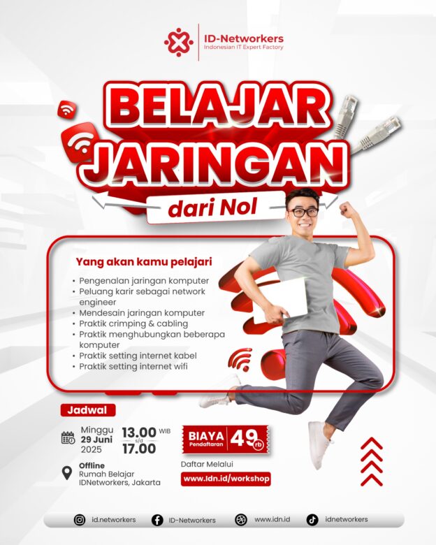 Belajar Jaringan Komputer dari Dasar | Langkah Awal Menjadi Network Engineer (29 Juni 2025 ...